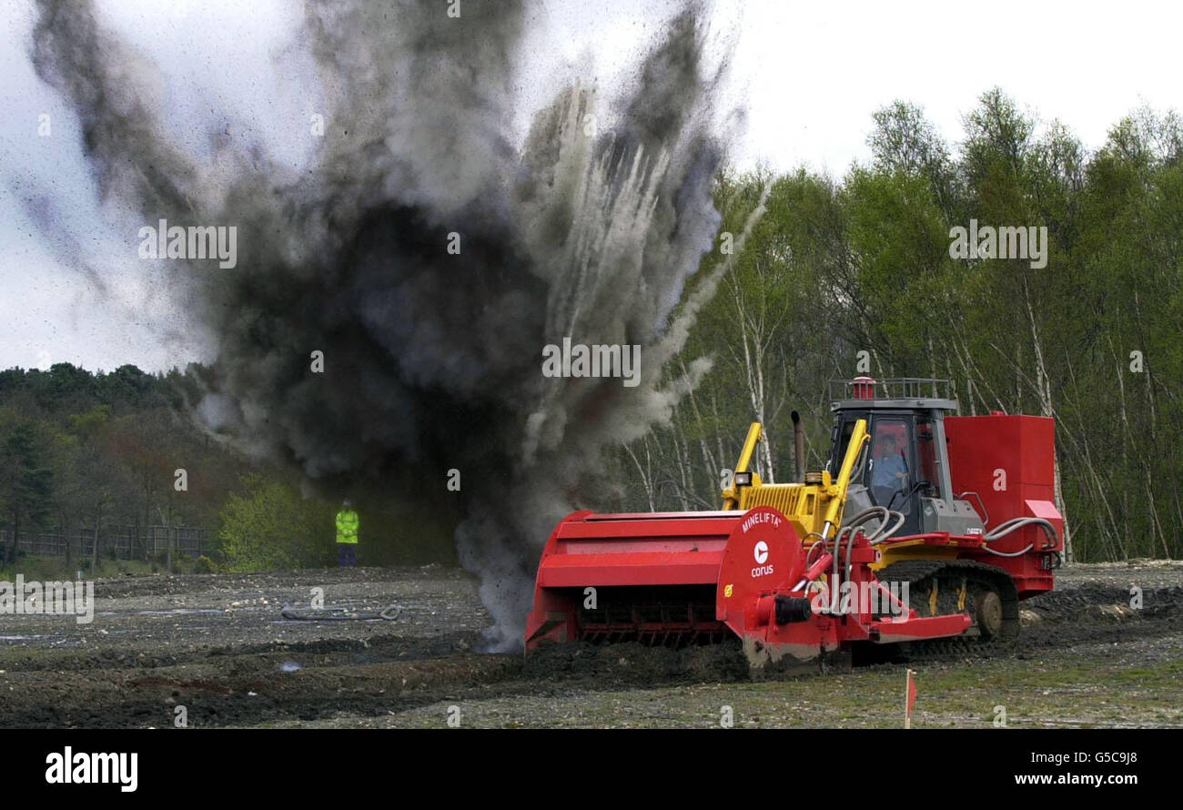Corus's Minelifta, a new device designed to safely, quickly and ...