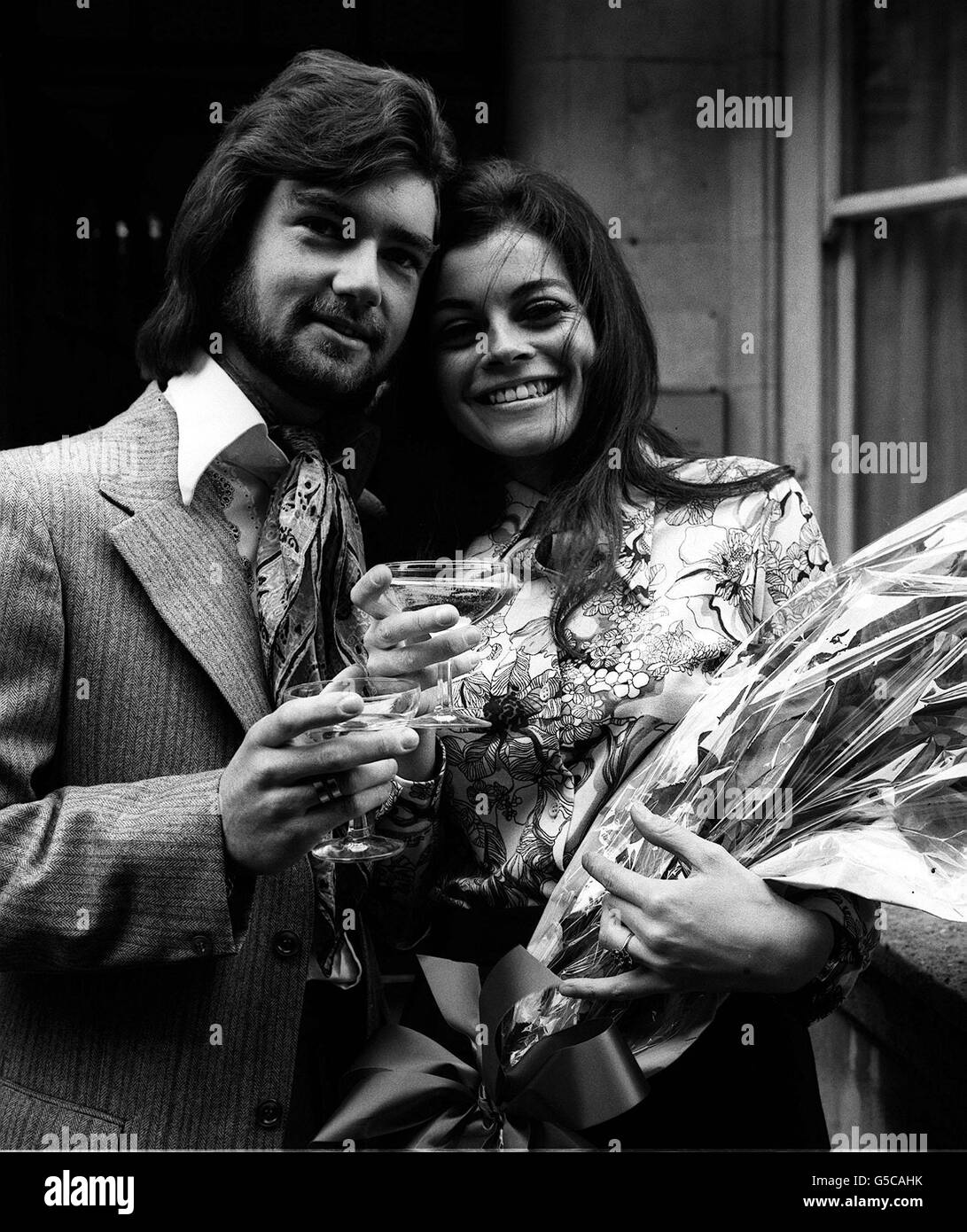 Noel Edmonds and Jill Slater Stock Photo - Alamy