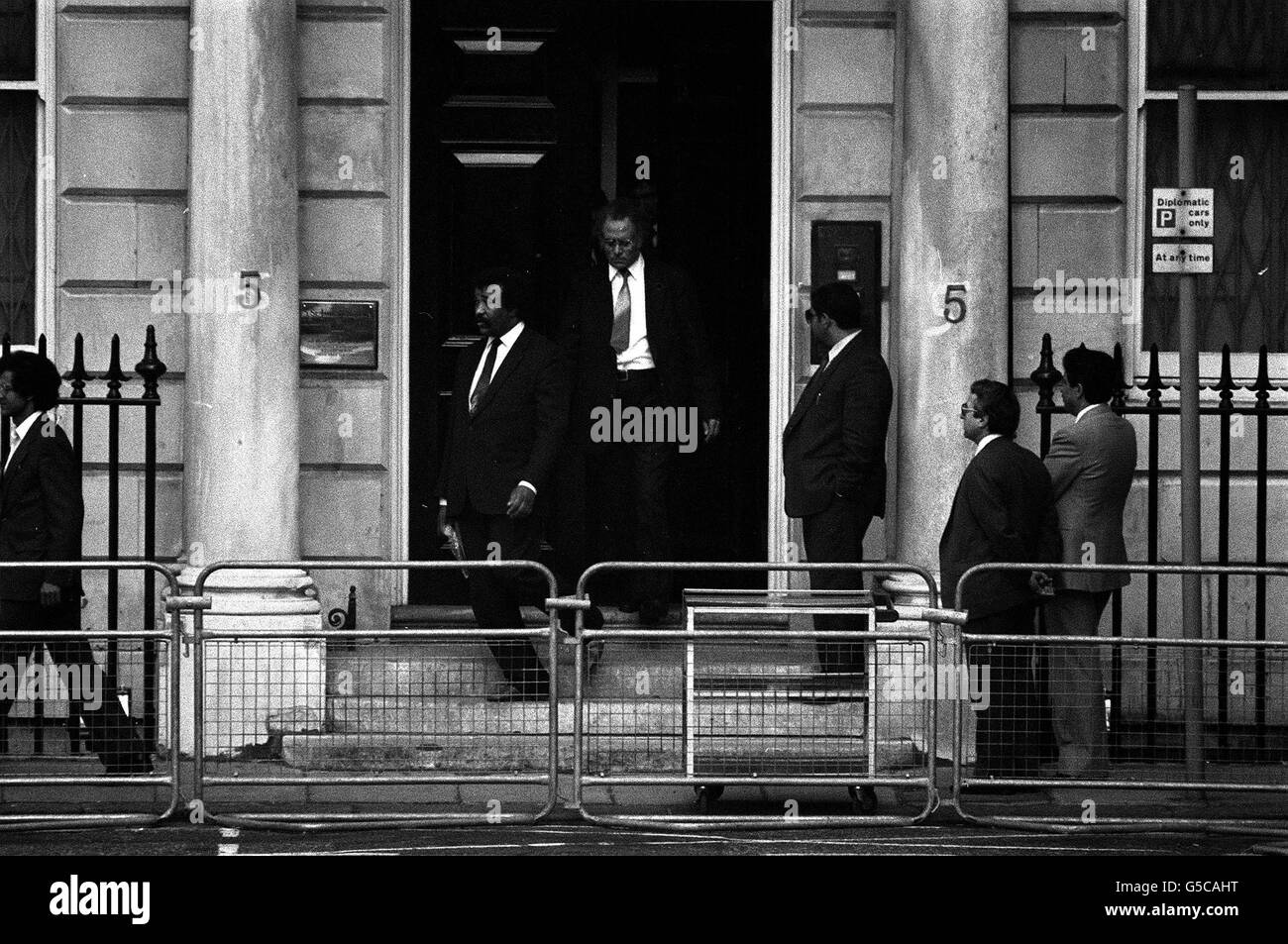 Libyan embassy siege hi-res stock photography and images - Alamy