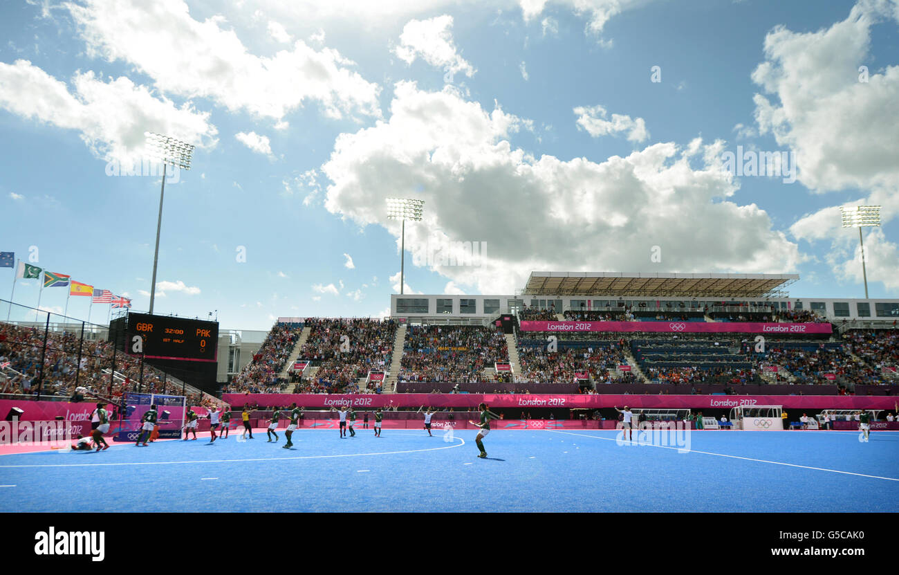 London Olympic Games - Day 7. General view during the preliminary pool ...