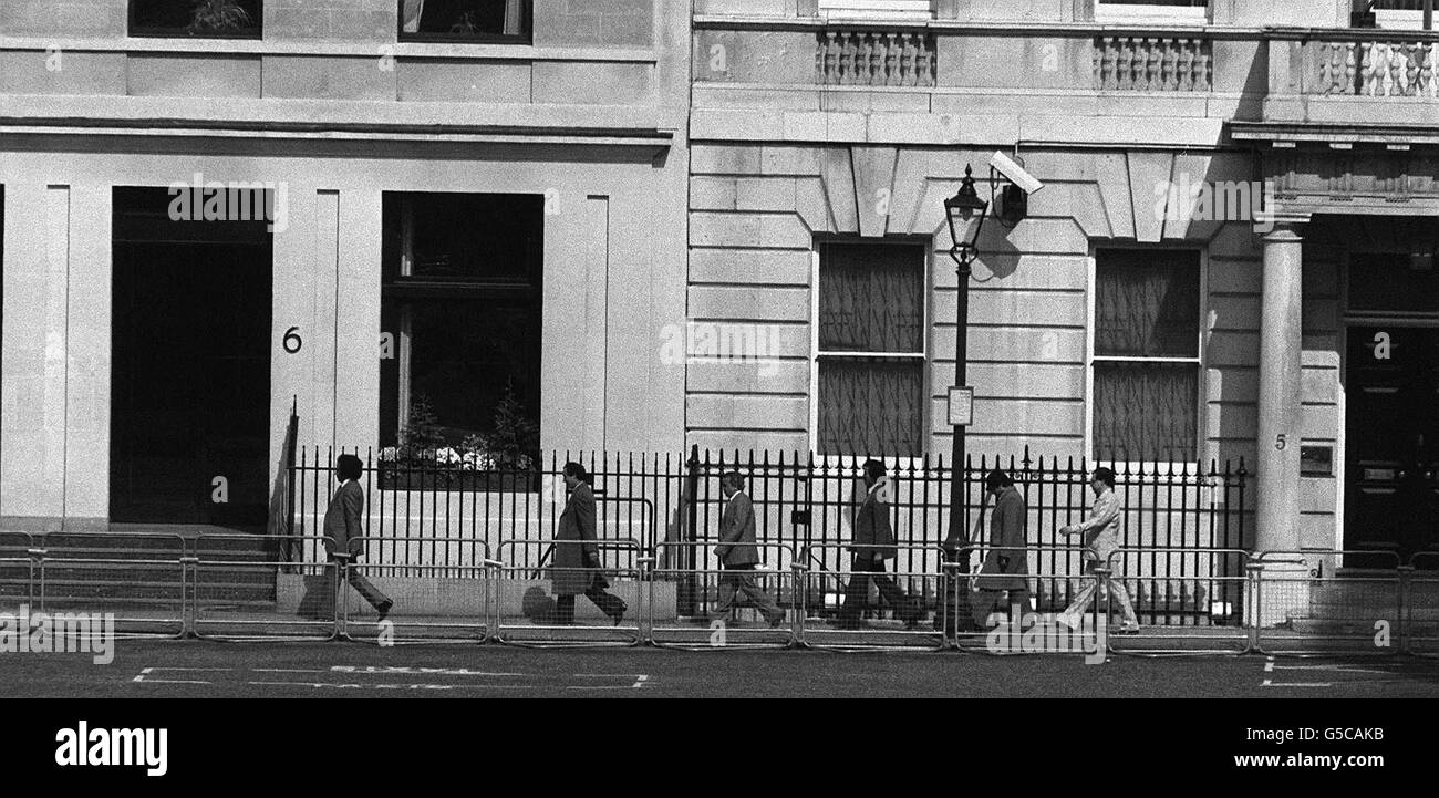 Libyan embassy siege hi-res stock photography and images - Alamy