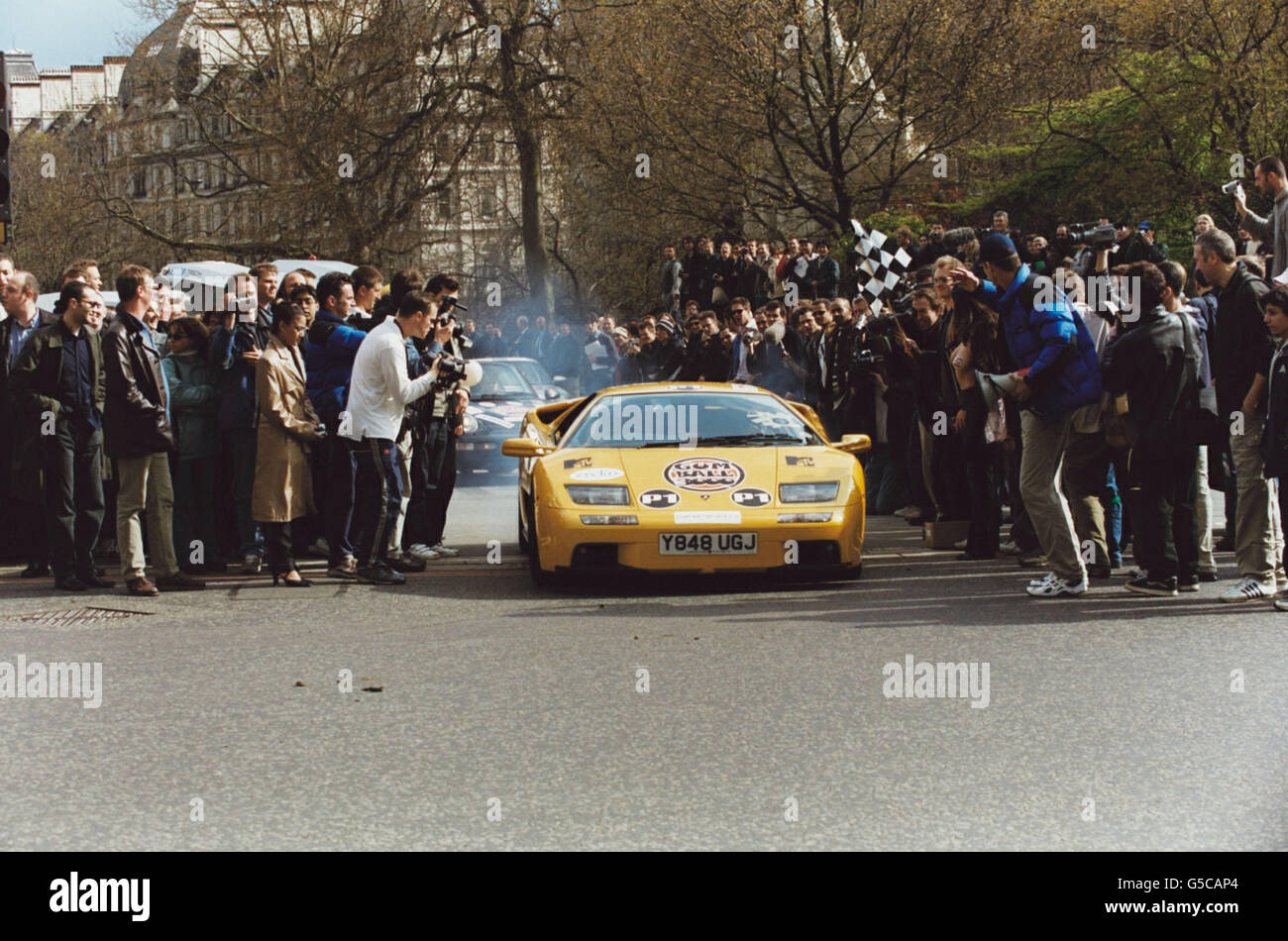 Gumball rally spectators hi-res stock photography and images - Alamy