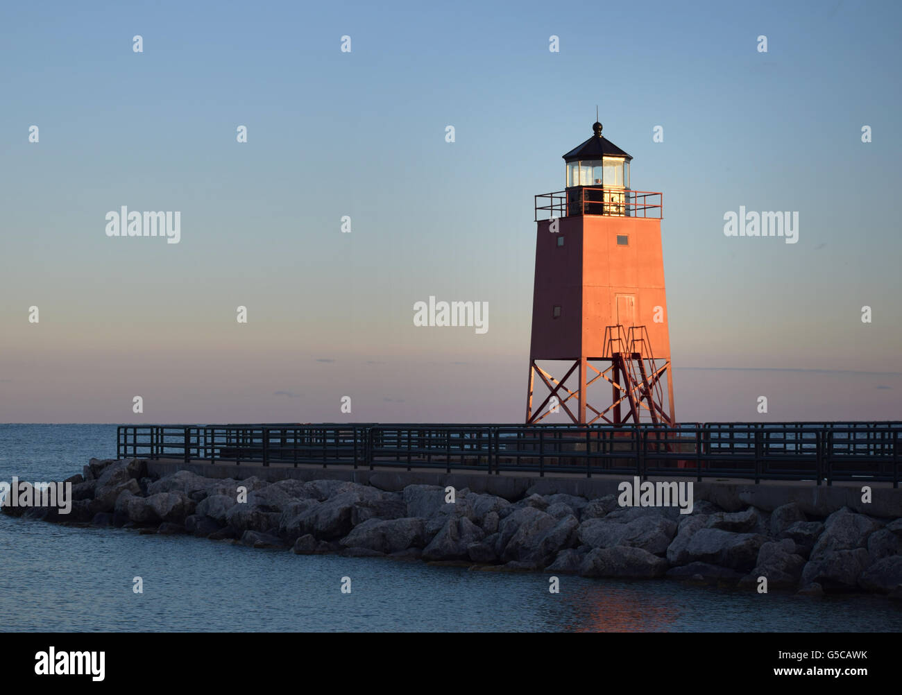Charlevoix lighthouse hi-res stock photography and images - Alamy