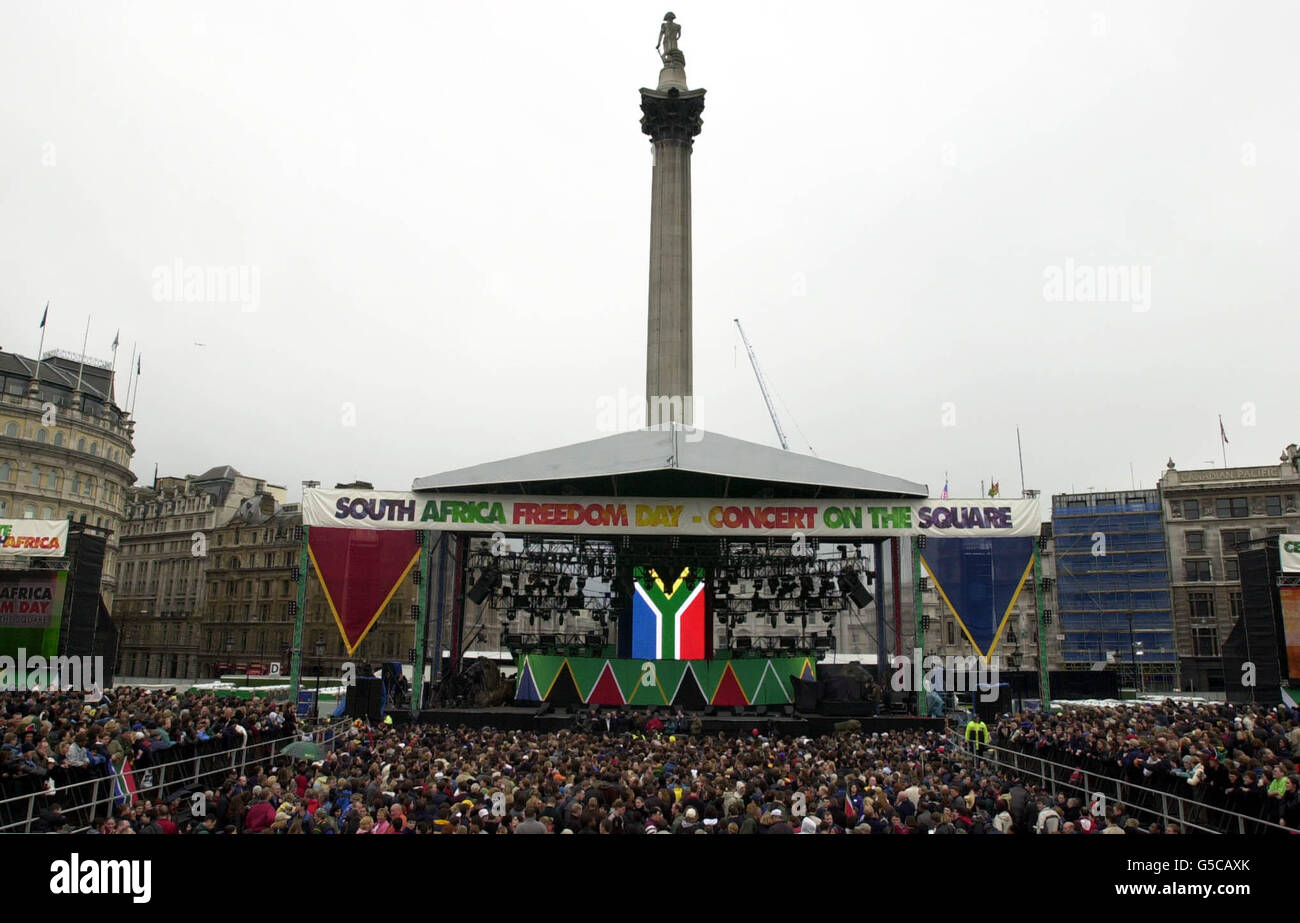 Sa freedom gig stage hi-res stock photography and images - Alamy