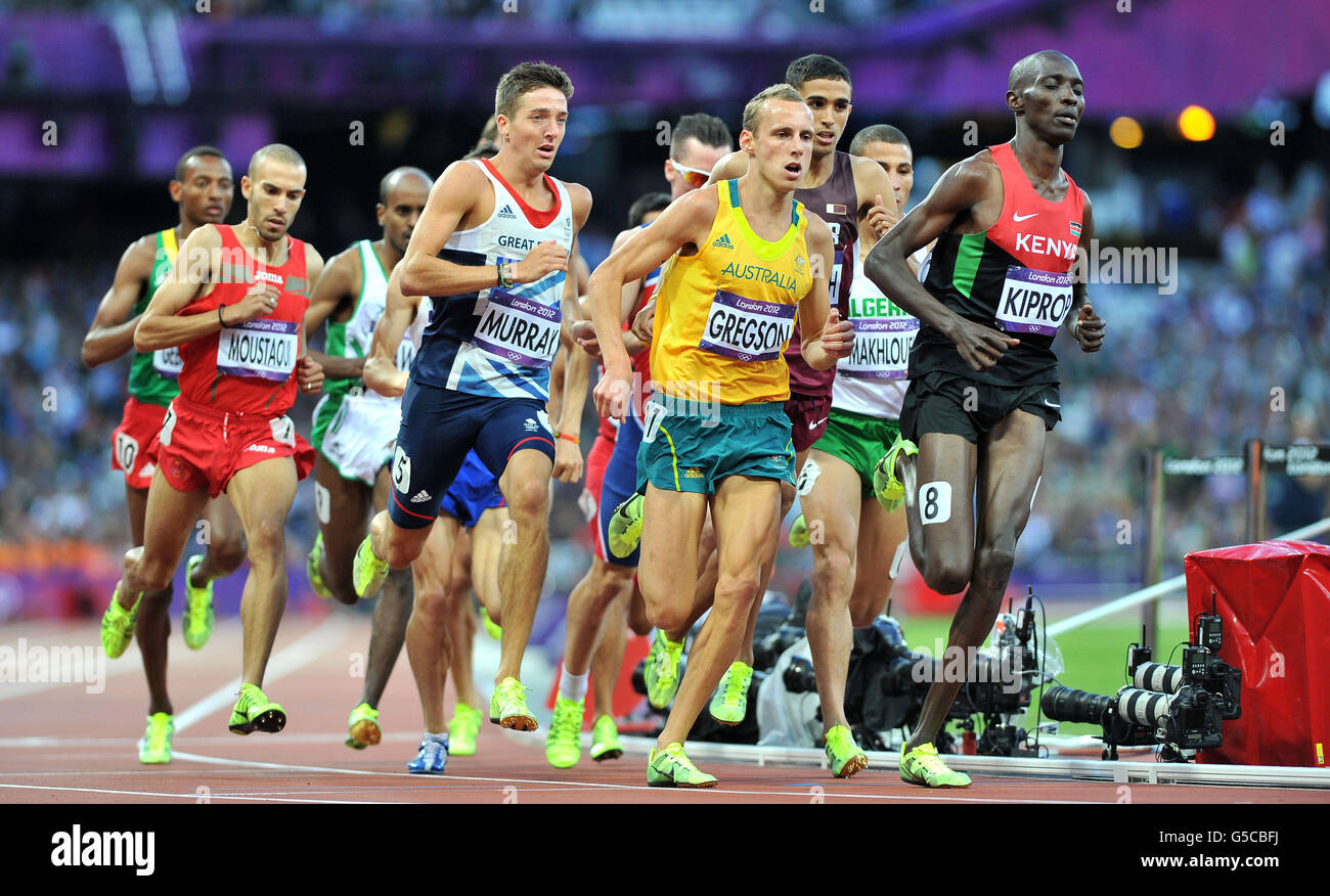 Great Britain's Ross Murray in action during the Semi Final of the Men ...