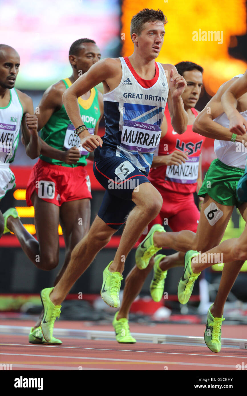 Great Britain's Ross Murray runs in the Semi Final of 1500m at Olympic ...