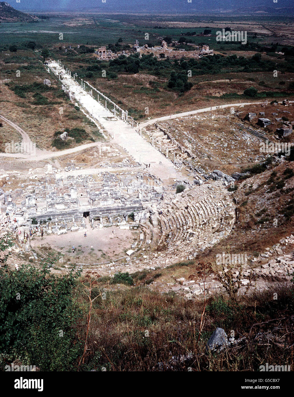 Ephesus arcadian way harbour hi-res stock photography and images - Alamy