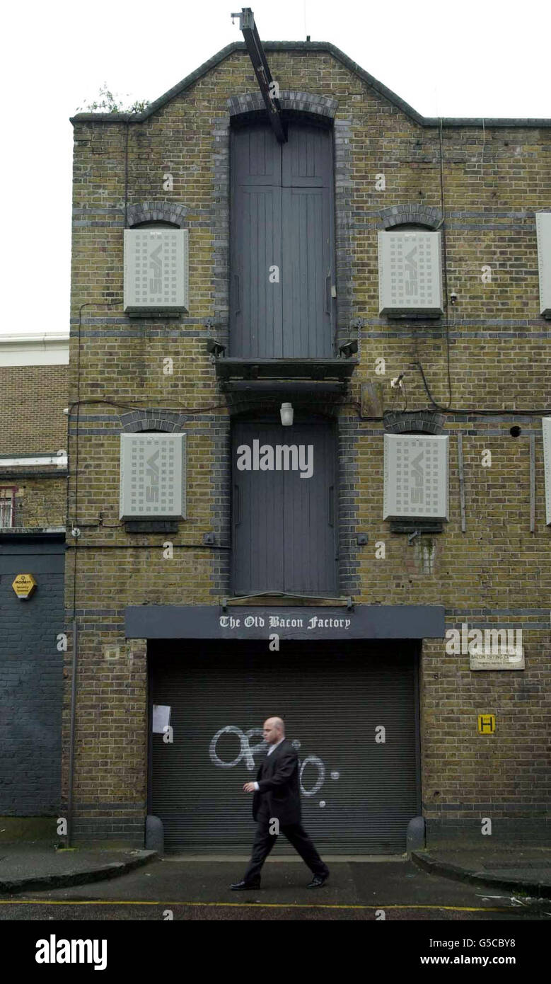 The old bacon factory in great suffolk street hi-res stock photography ...