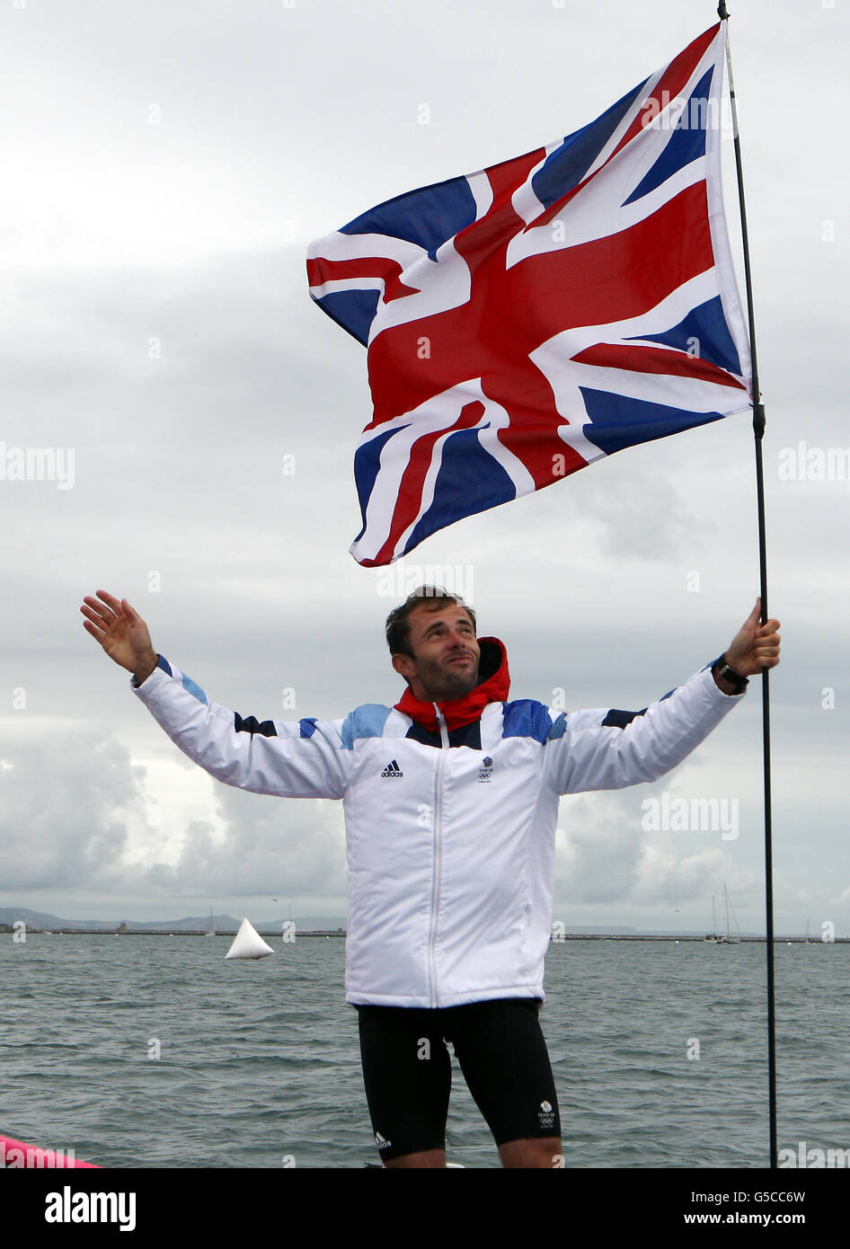Great Britain's Olympic silver medal winning RS:X sailor Nick Dempsey ...