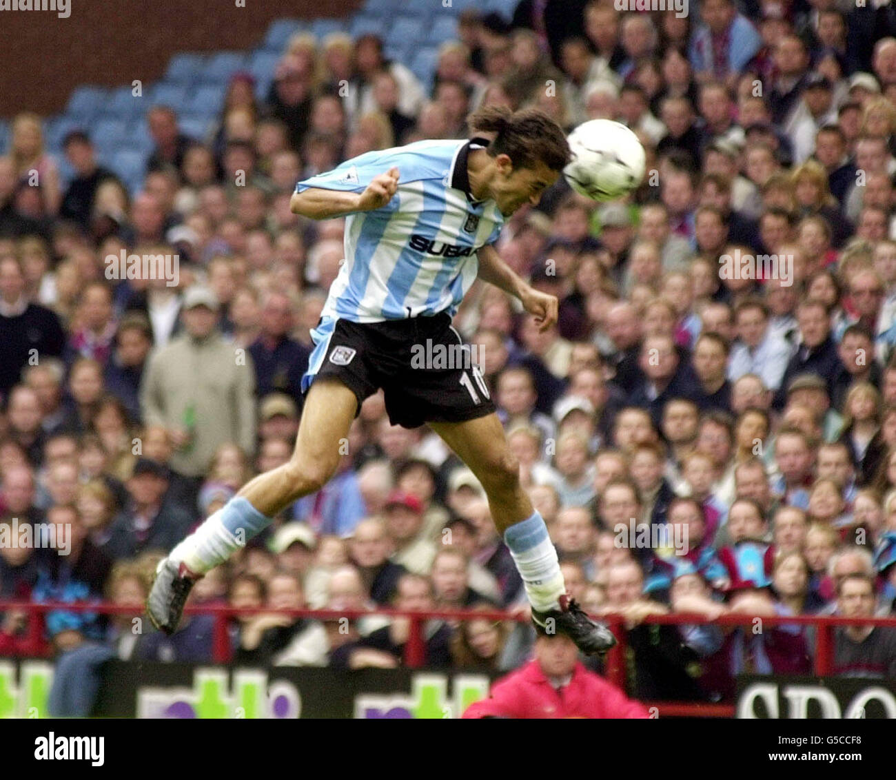 Fa carling premiership football match villa park hi-res stock ...