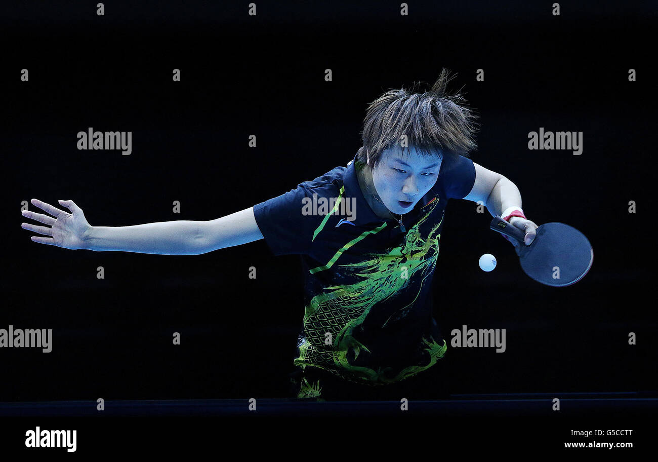China's Ding Ning on her wayto winning gold in Women's Team Table ...