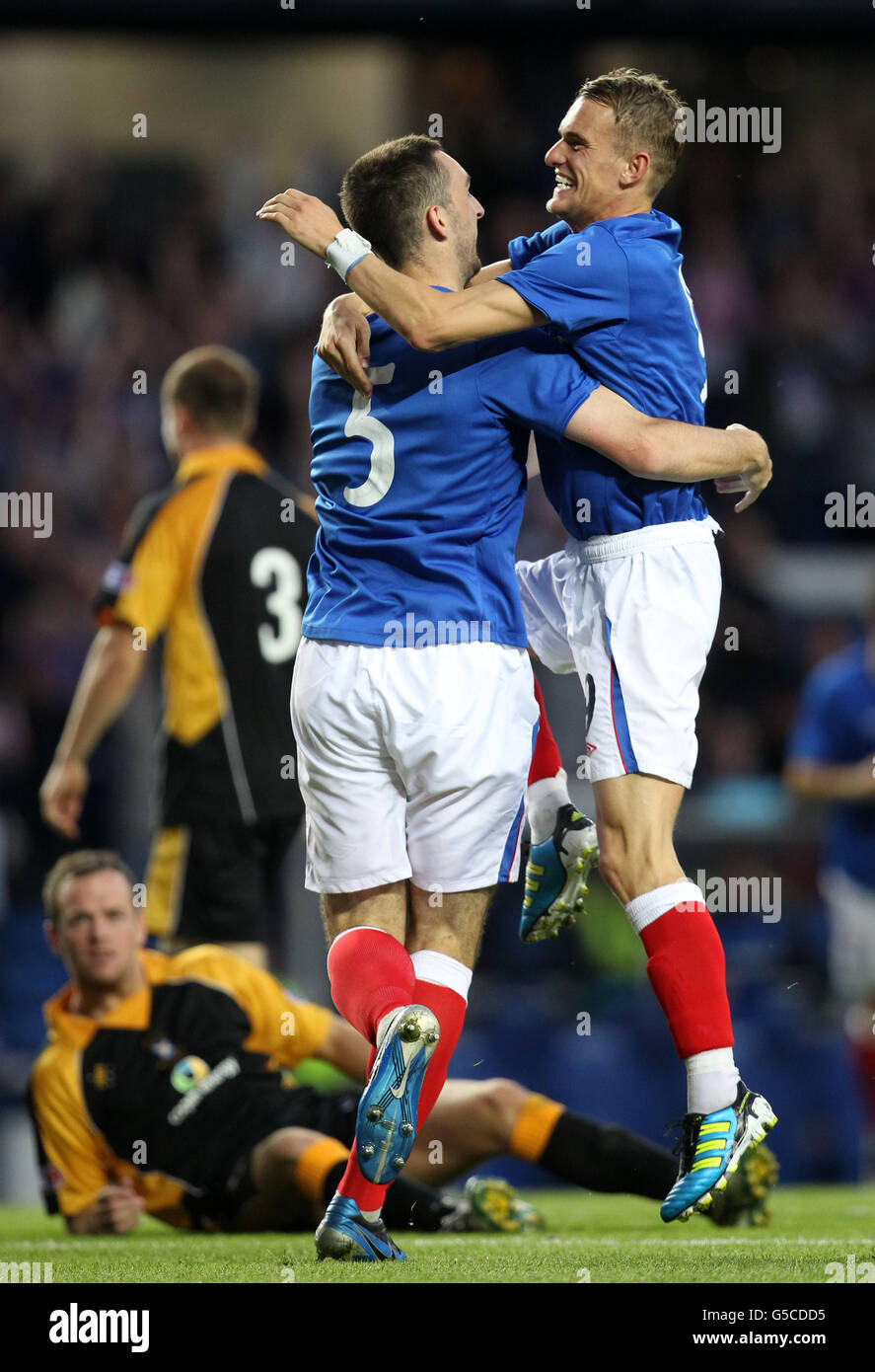 Ibrox stadium lee wallace hi-res stock photography and images - Alamy