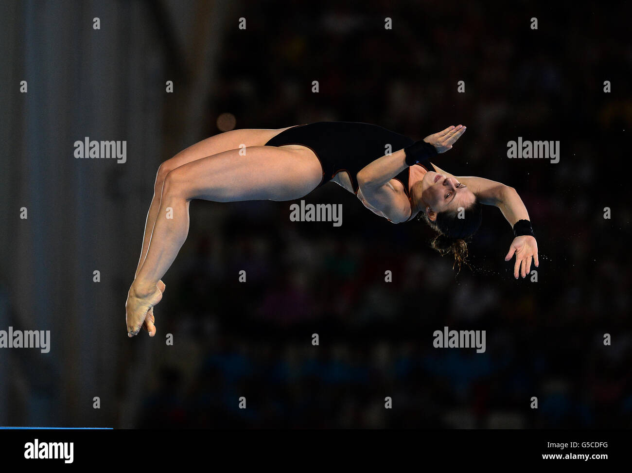 Italy's Noemi Batki in action during the Women's 10m Platform Final ...