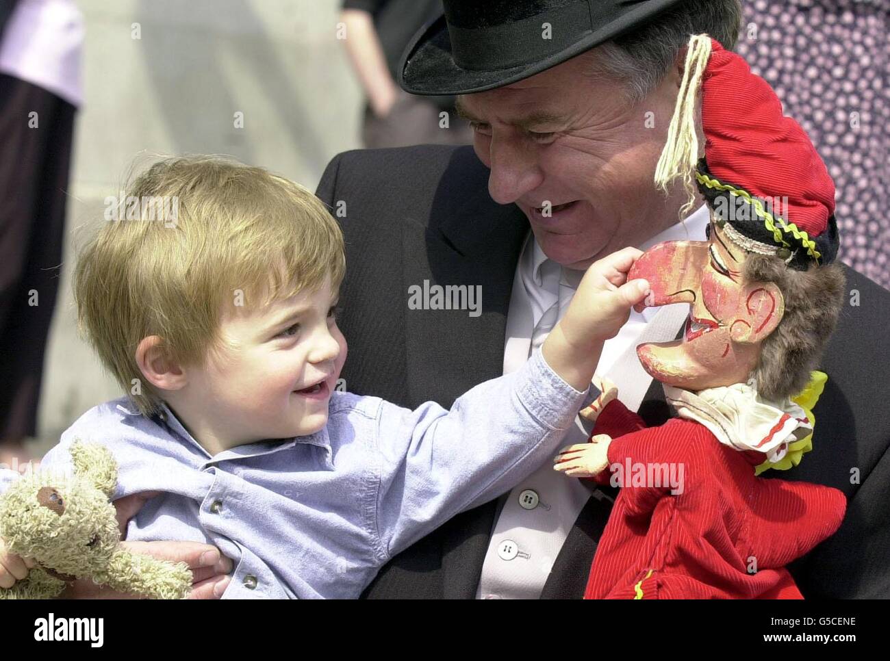 Puppet-master May Fayre Stock Photo - Alamy
