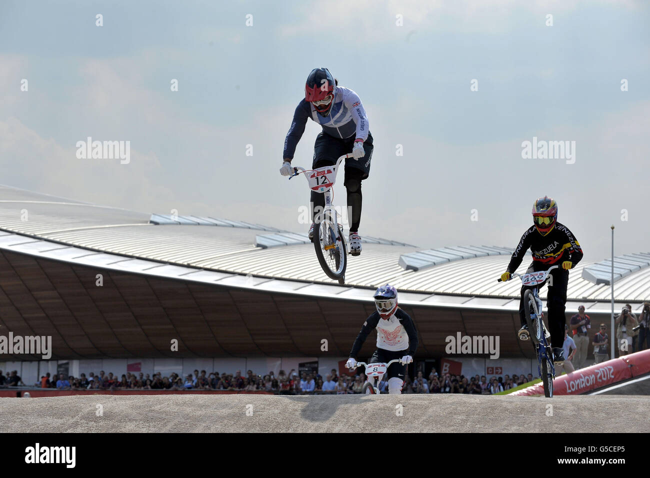 Great Britain's Shanaze Reade in action in the Women's Semi Final on ...