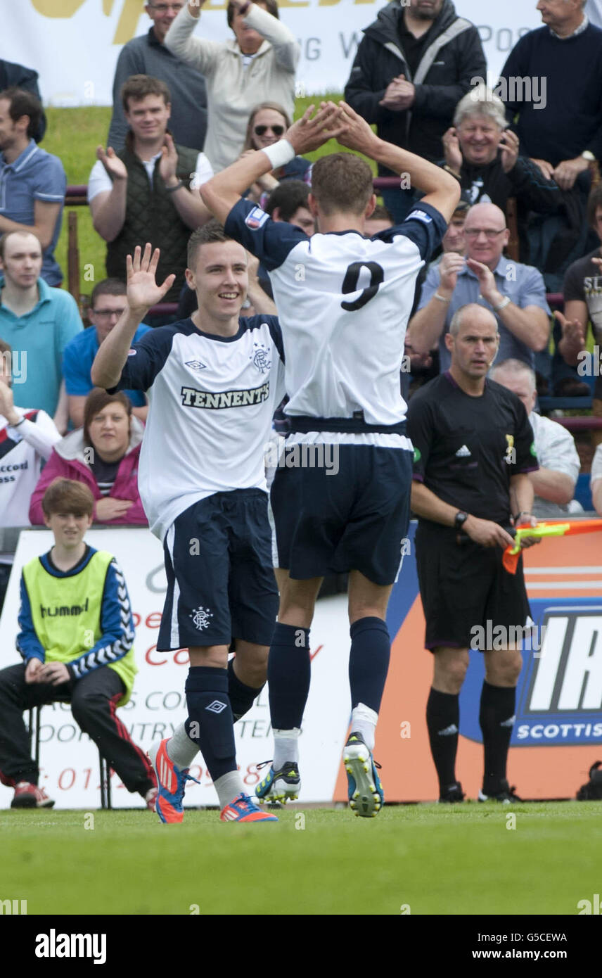 Soccer - Scottish Division Three - Peterhead v Rangers - Balmoor ...
