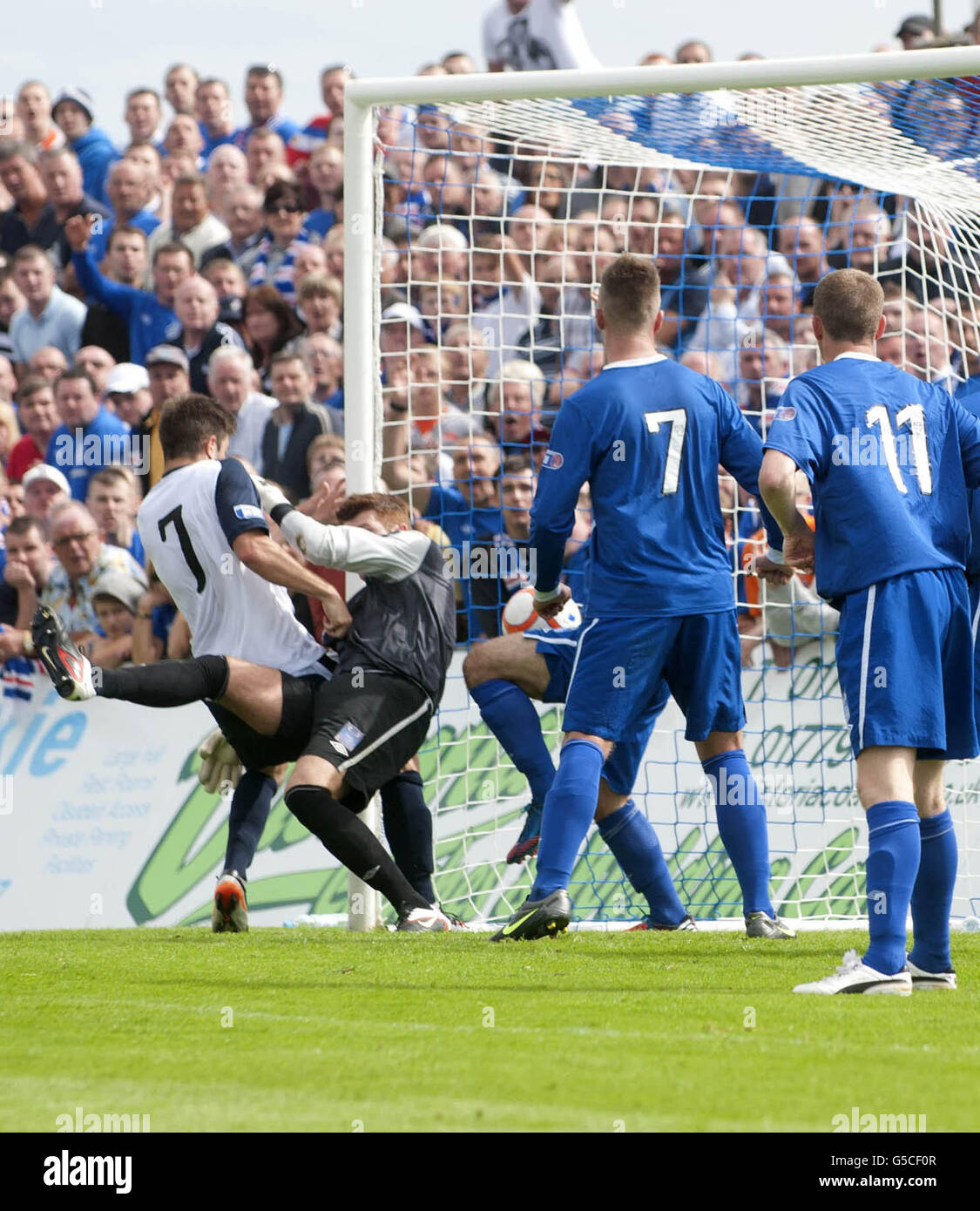 Soccer - Scottish Division Three - Peterhead v Rangers - Balmoor ...