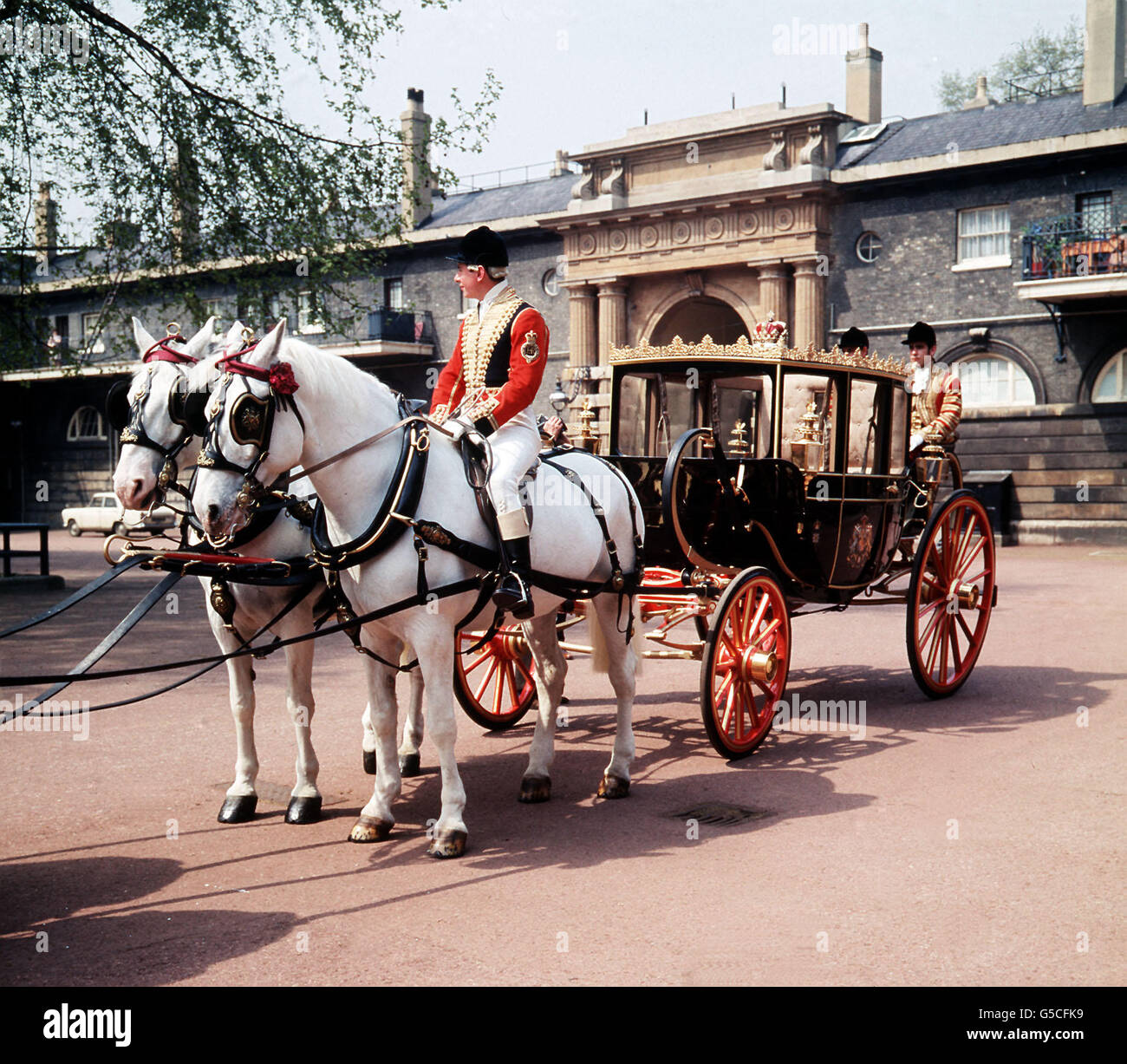 THE SCOTTISH STATE COACH : 1969 Stock Photo - Alamy