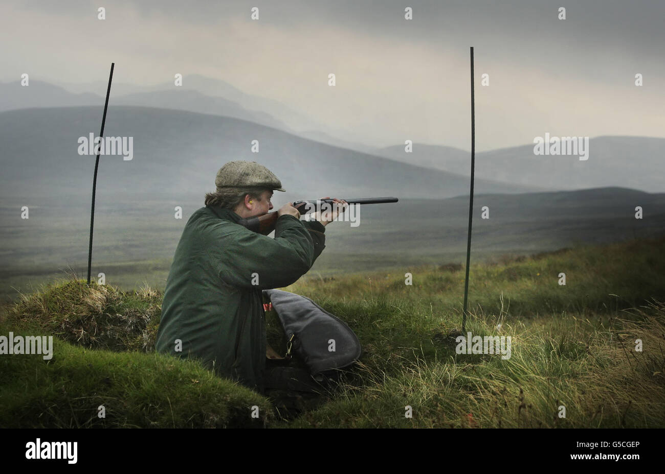 Grouse shooting season Stock Photo - Alamy