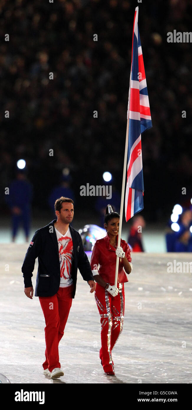London Olympic Games - Day 16. Great Britain's Ben Ainslie arrives ...