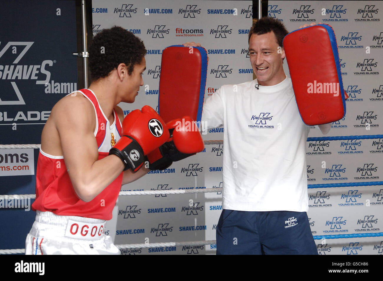Boxing john terry and anthony ogogo london hi-res stock photography and ...