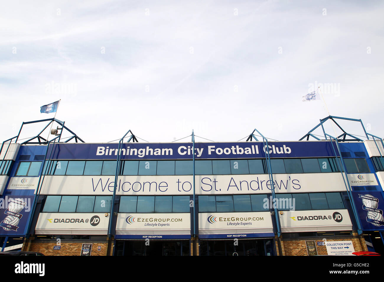 The kop stand hi-res stock photography and images - Alamy