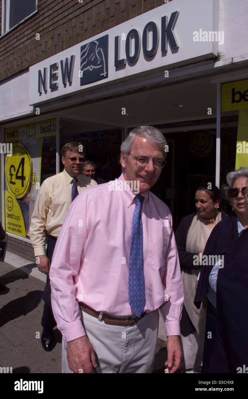 John Major Norma Major Conservative High Resolution Stock Photography ...