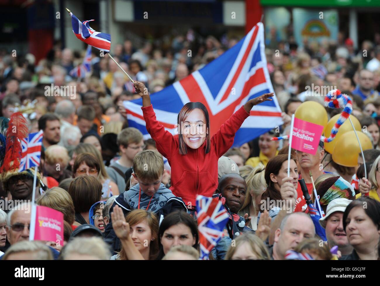 Jessica Ennis homecoming celebrations Stock Photo - Alamy