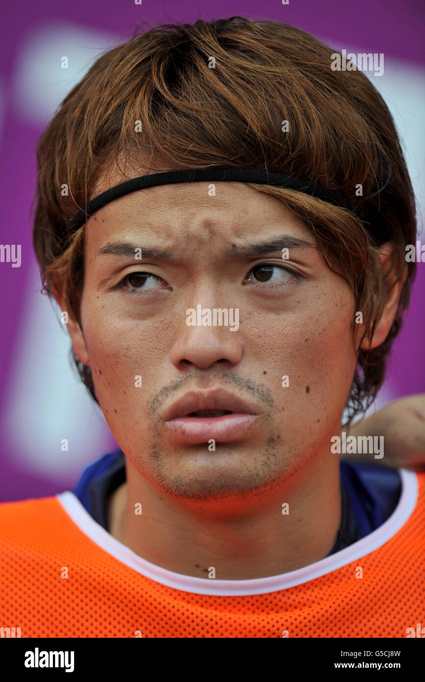 London Olympic Games - Day 5. Japan's Keigo Higashi during the Group D ...