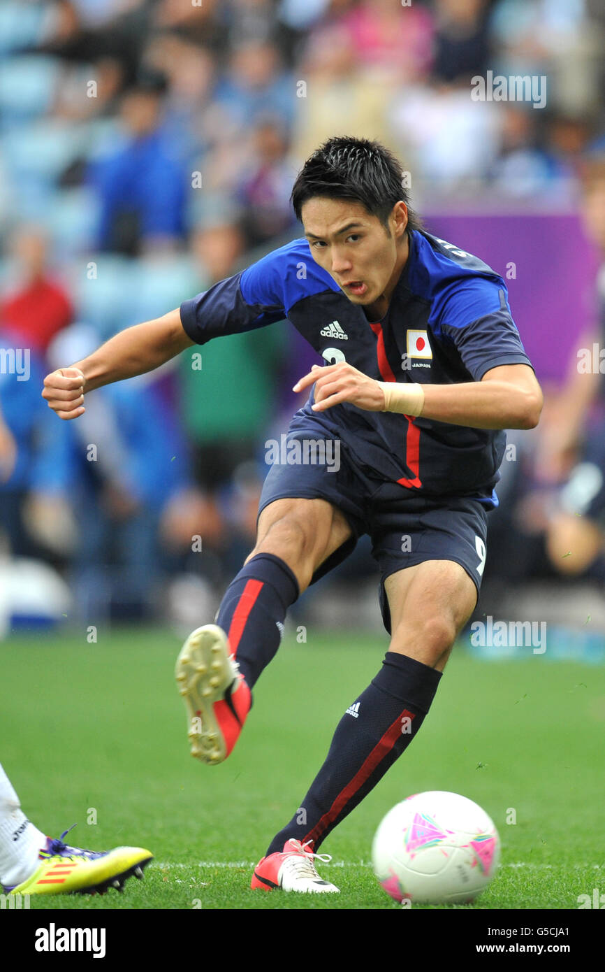 London Olympic Games - Day 5. Japan's Kenyu Sugimoto during the Group D ...