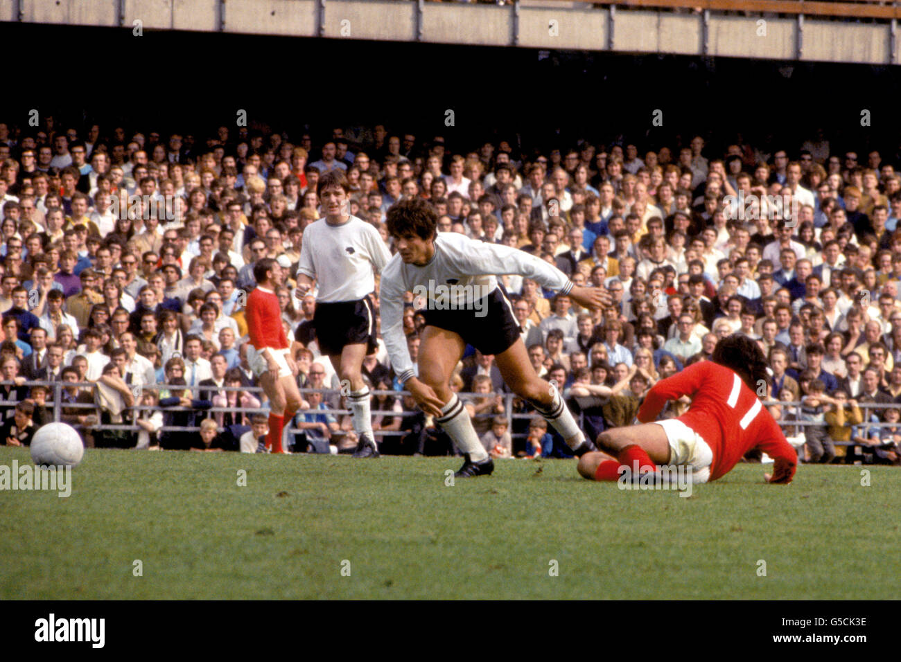 Soccer - Watney Cup - Final - Derby County v Manchester United Stock ...
