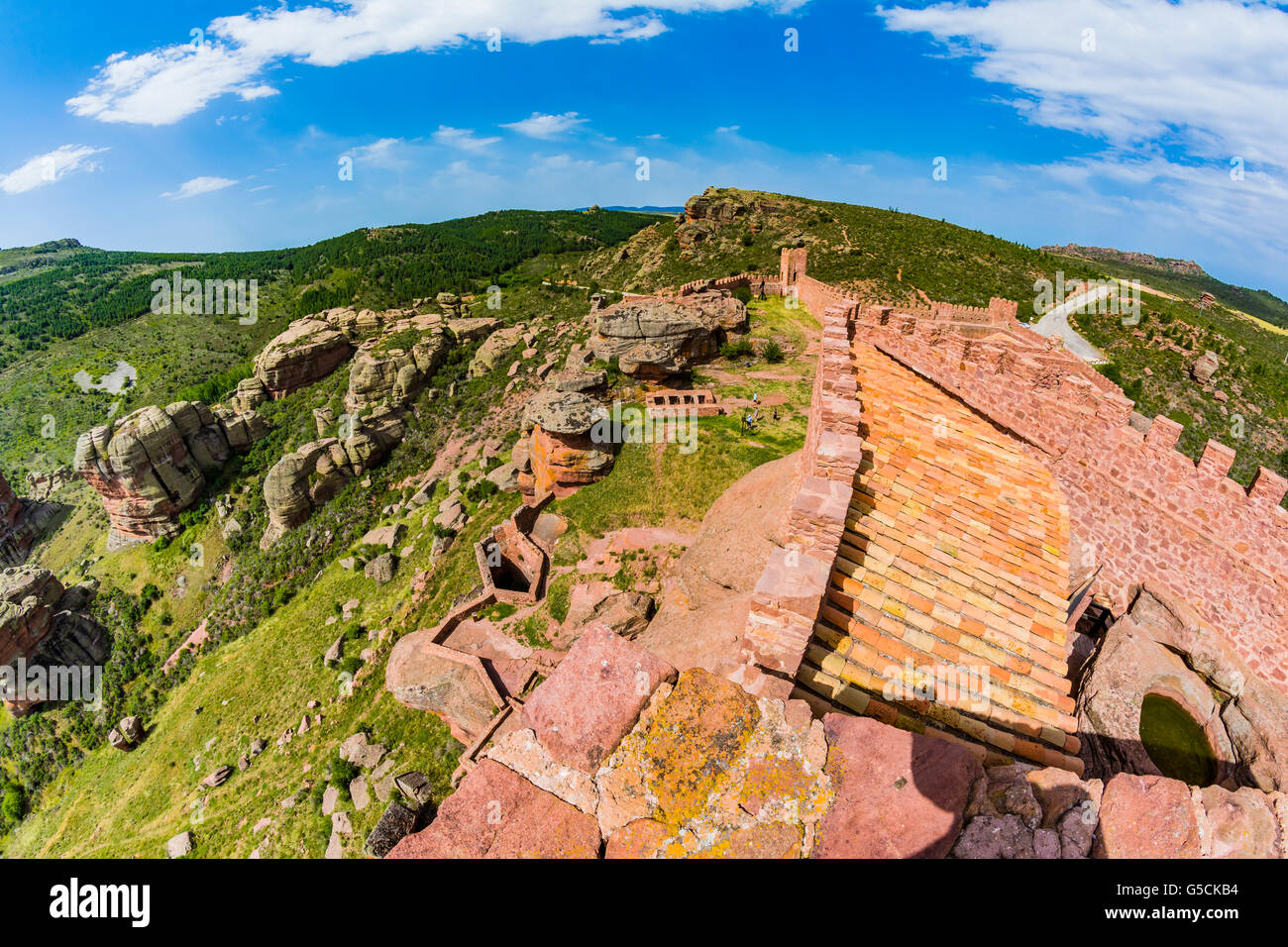 Peracense Castle is a fortress located in the Aragonese town of ...