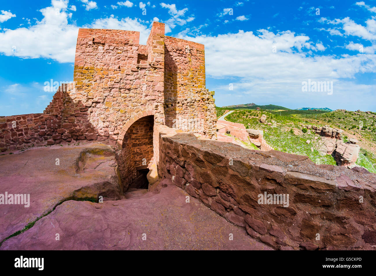 Peracense Castle is a fortress located in the Aragonese town of ...
