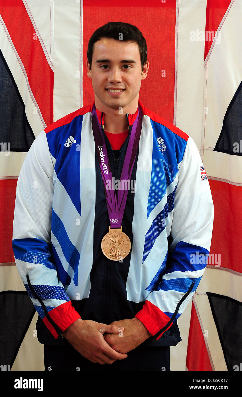 Olympic bronze medallist gymnast Kristian Thomas during a welcome back ...