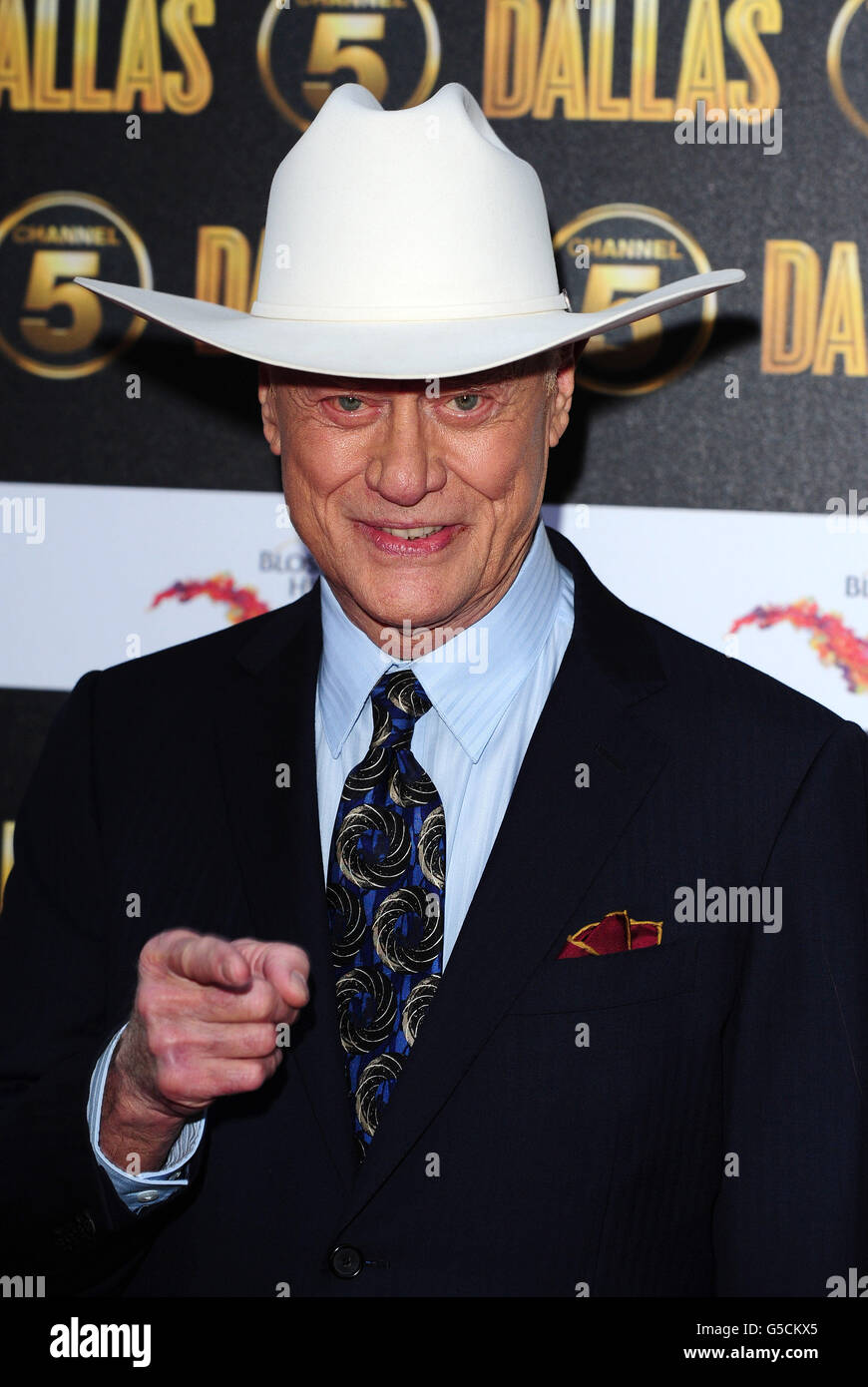 Dallas launch party - London Stock Photo - Alamy