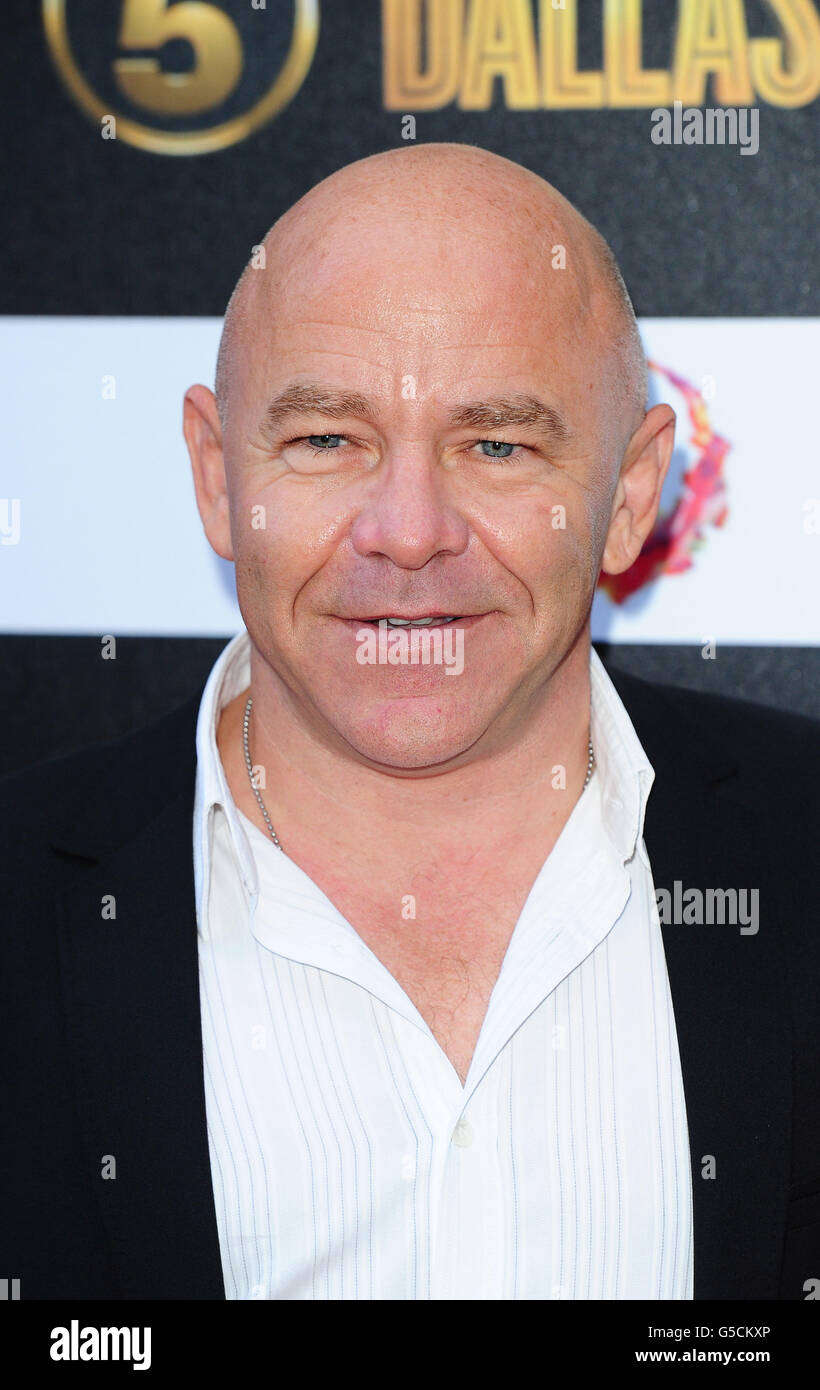 Dominic Littlewood arrives at the Channel 5 Dallas launch party at Old ...