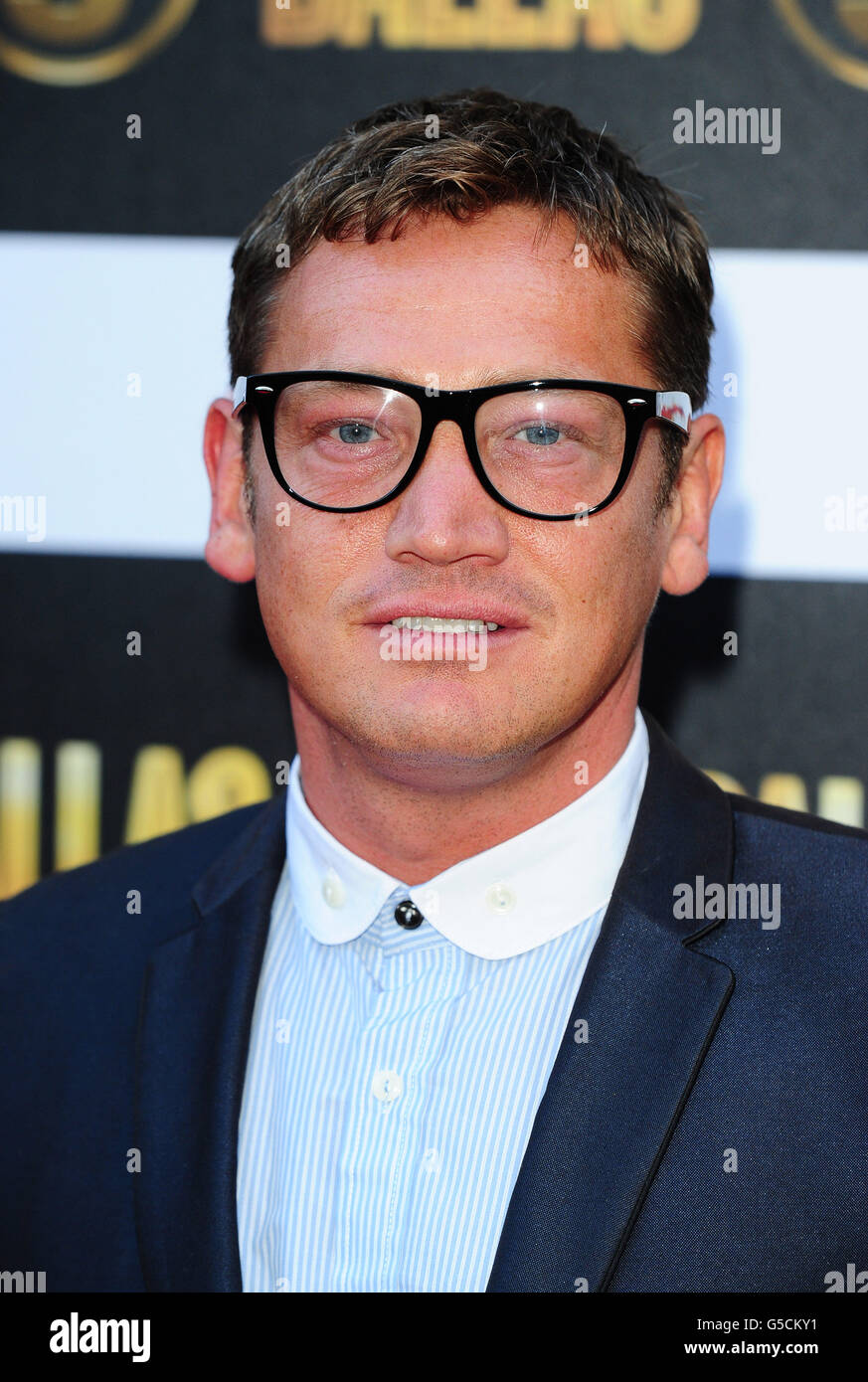 Sid Owen arrives at the Channel 5 Dallas launch party at Old ...