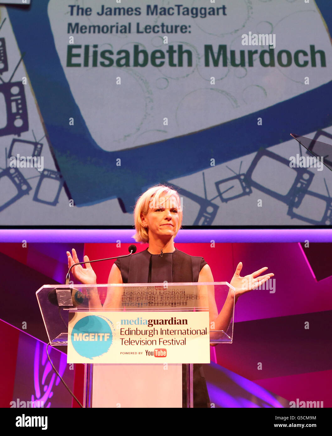 James mactaggart memorial lecture hi-res stock photography and images ...