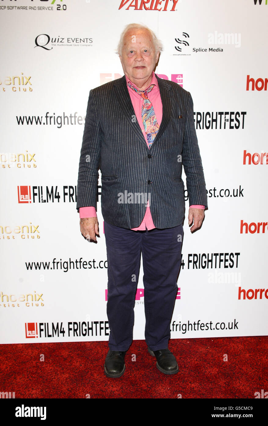 Dudley Sutton arrives at the screening of Cockneys Vs Zombies, as part ...