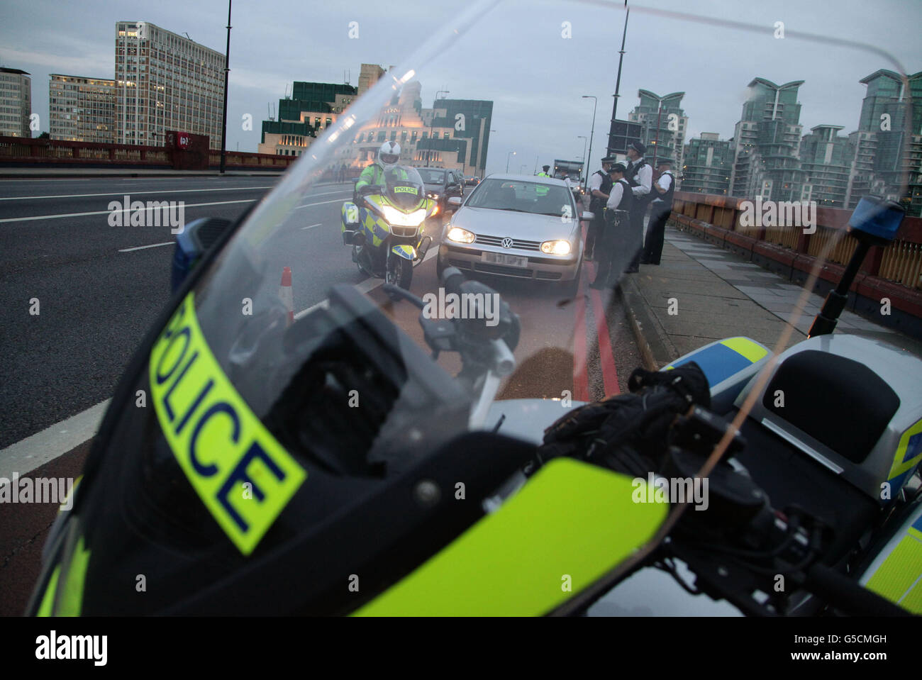 Police target gangs Stock Photo - Alamy