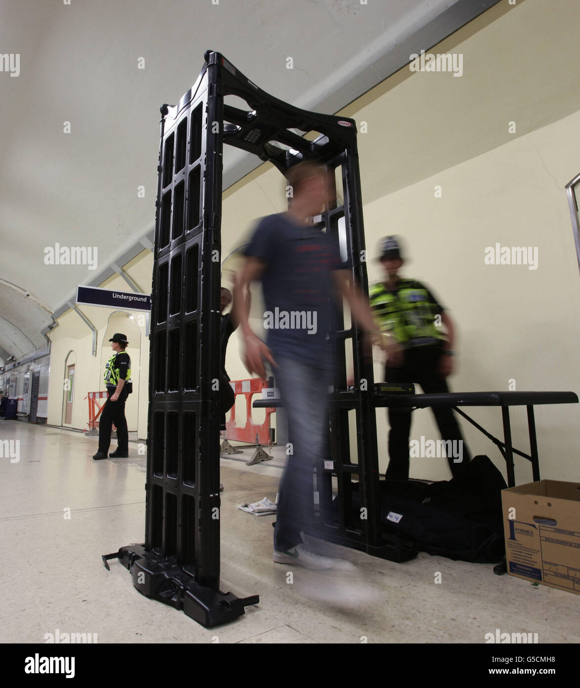 Police target gangs Stock Photo - Alamy