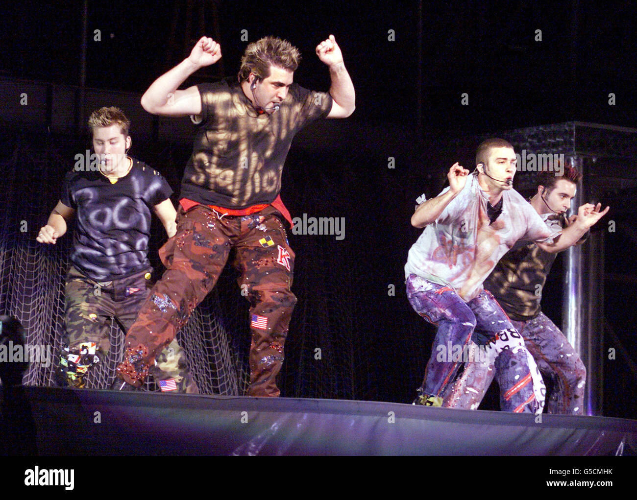 NSync Concert NY Stock Photo - Alamy