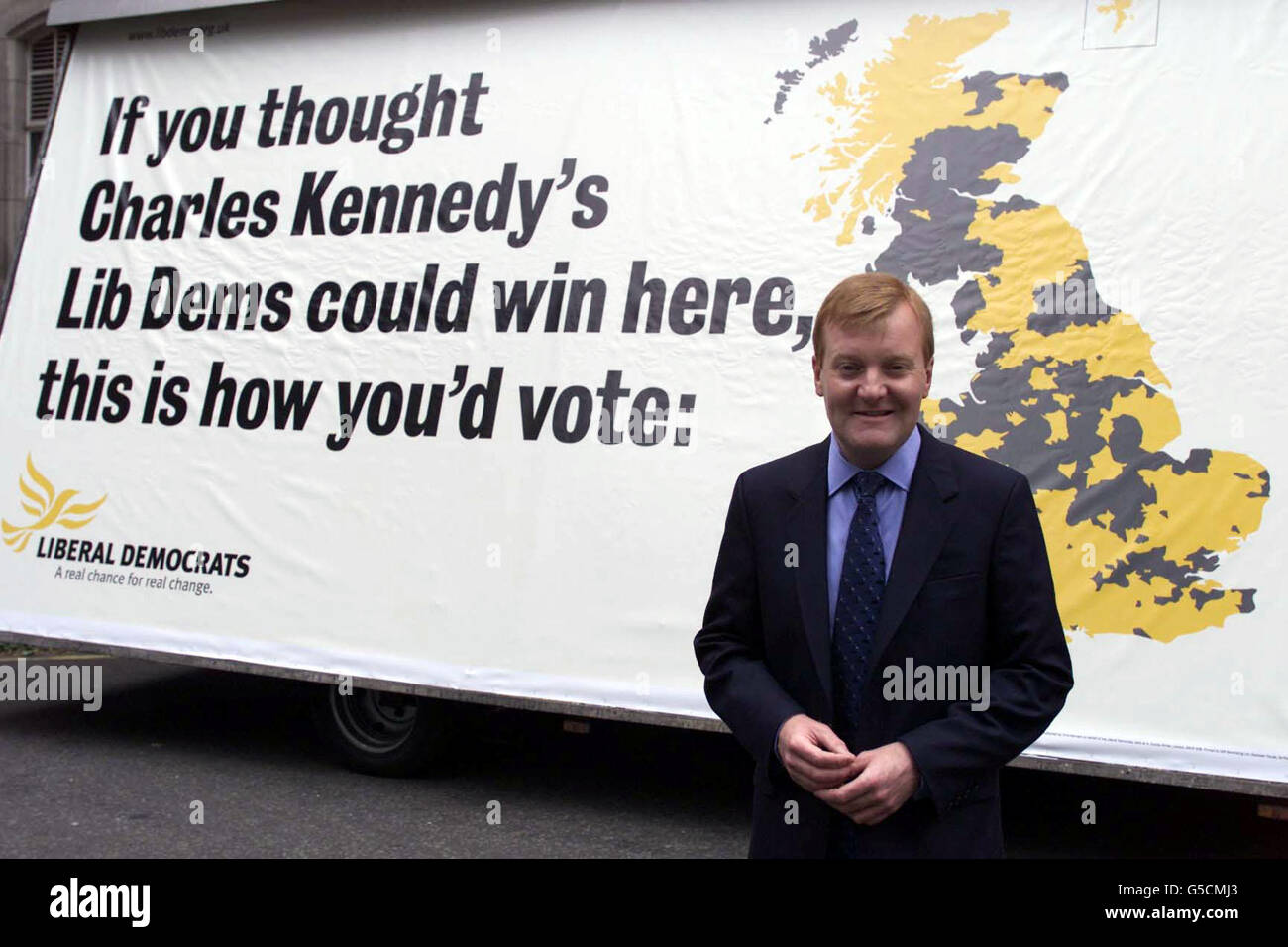 The new liberal democrat party poster hi-res stock photography and ...