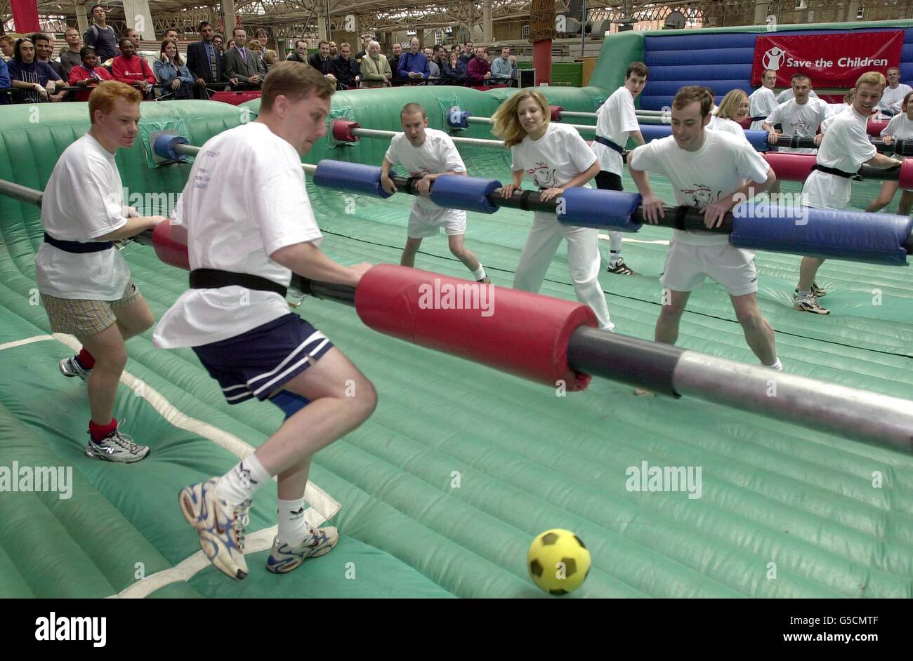 Life size table football hi-res stock photography and images - Alamy
