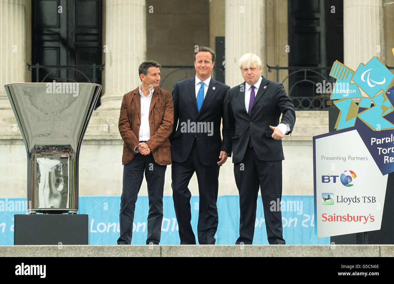 Day 2 - Paralympic Torch Relay Stock Photo - Alamy