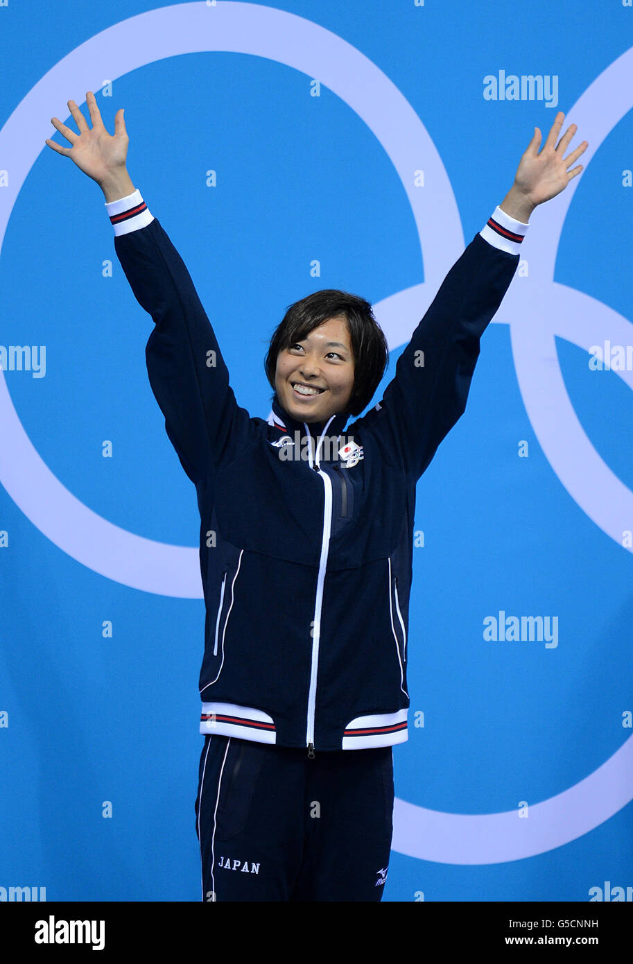 Silver Medalist Japans Satomi Suzuki Celebrates After The Womens 200m