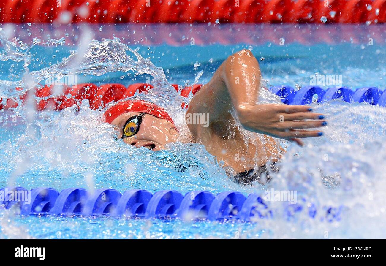 Great Britain's Fran Halsall during the Women's 100m Freestyle Final at ...