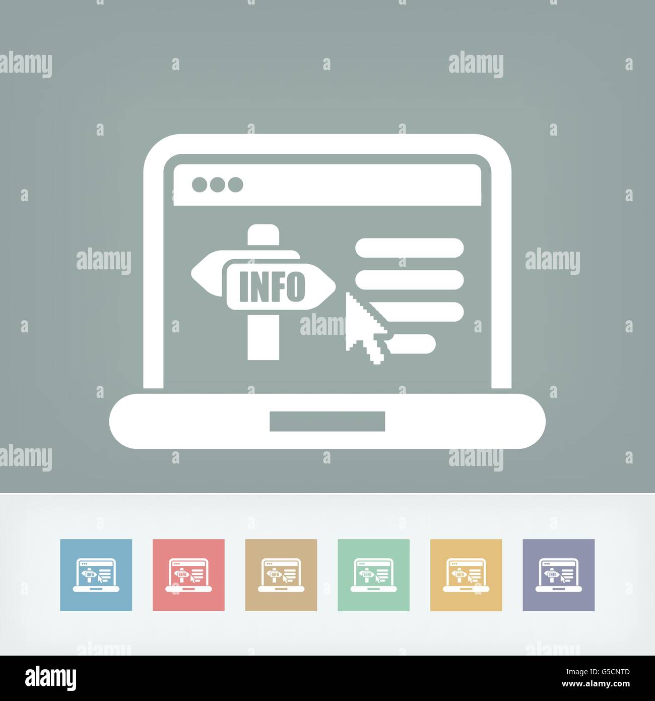 Info website icon Stock Vector Image & Art - Alamy