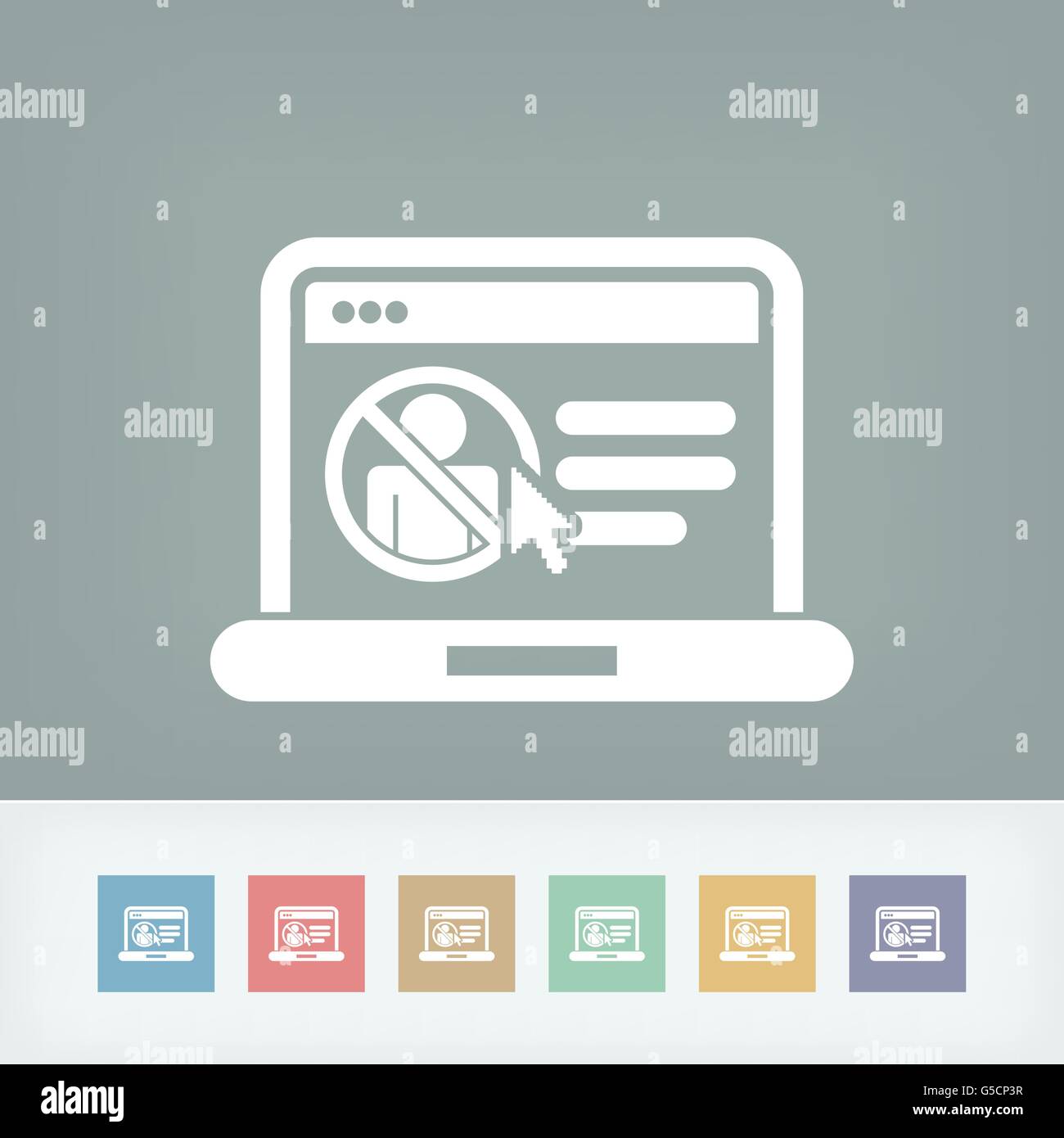Restricted code access Stock Vector Images - Alamy