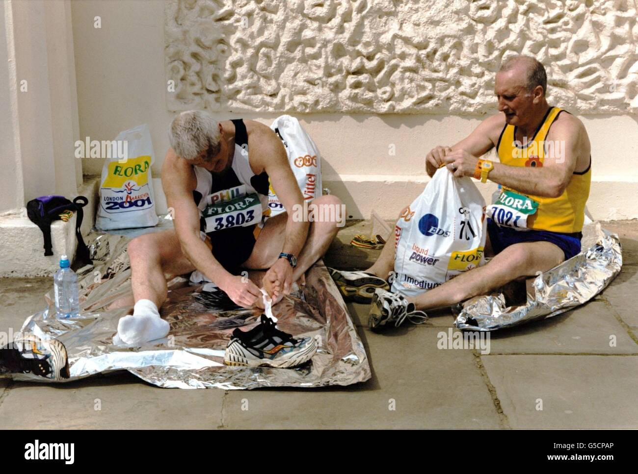 Marathon Running Blanket High Resolution Stock Photography and Images ...